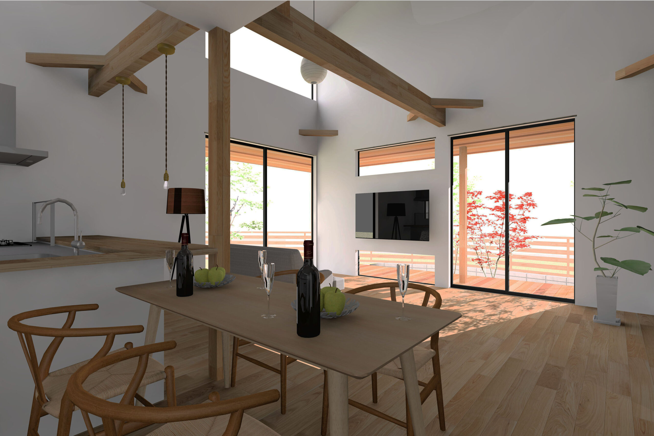 ニュース | 「吹き抜けのある暮らし」完成見学会 | 京都長岡京市の注文住宅はIKKA DESIGN